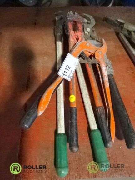 (2) Cable Cutters, Bolt Cutter and Hose Cutter - Roller Auctions