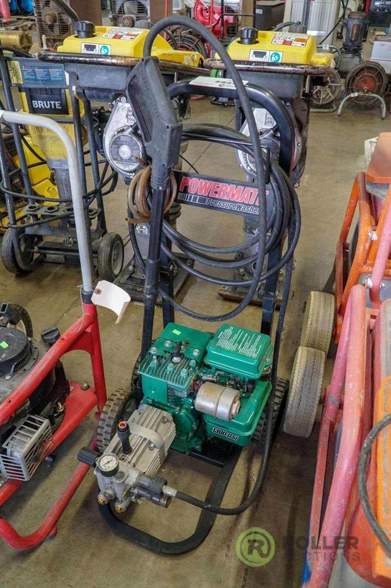 Coleman Powermate 1300 PSI Pressure Washer Roller Auctions