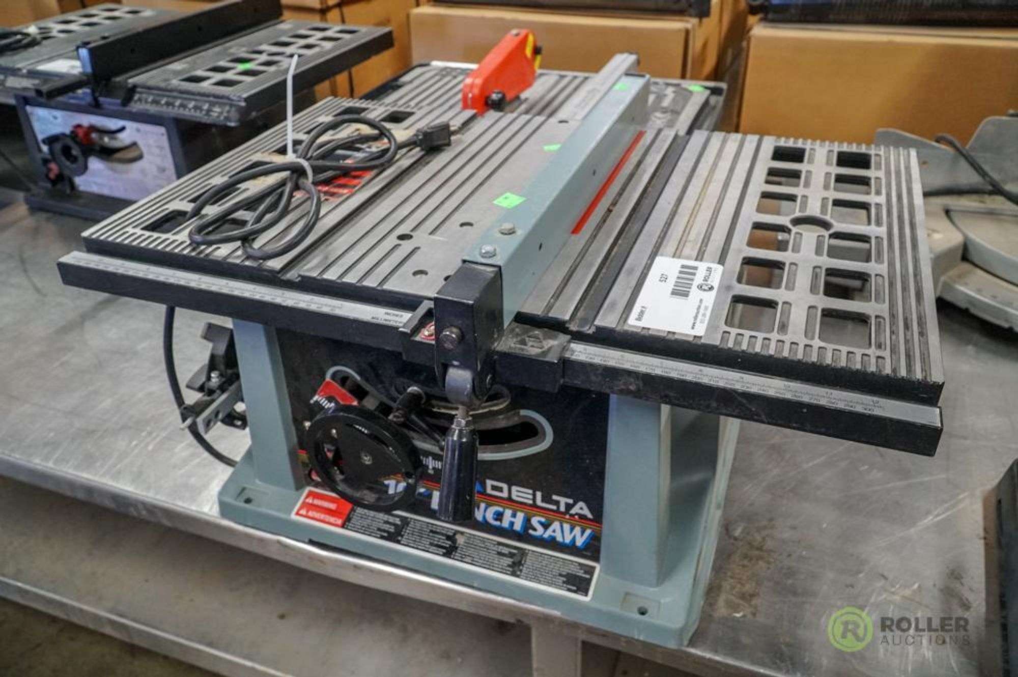 Delta 1349744 10in Bench Saw Roller Auctions