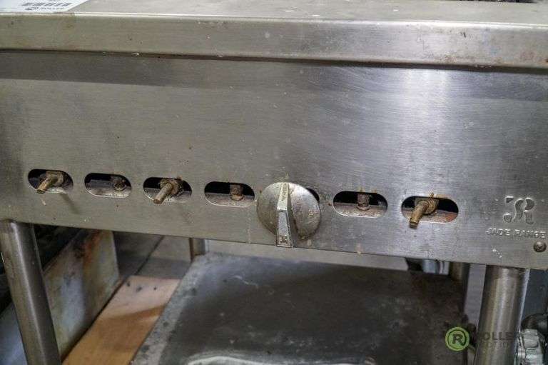 Jade Range 24in Radiant Gas Char Broiler on Stand with Casters - Roller ...