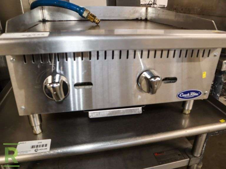 Cook-Rite 2-Burner Charbroiler, 24", Gas - Roller Auctions