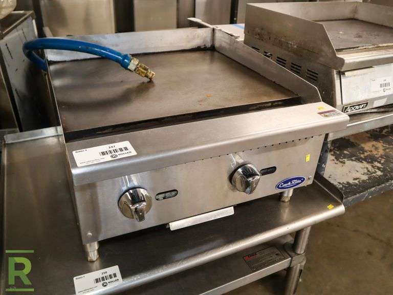 Cook-Rite 2-Burner Charbroiler, 24", Gas - Roller Auctions