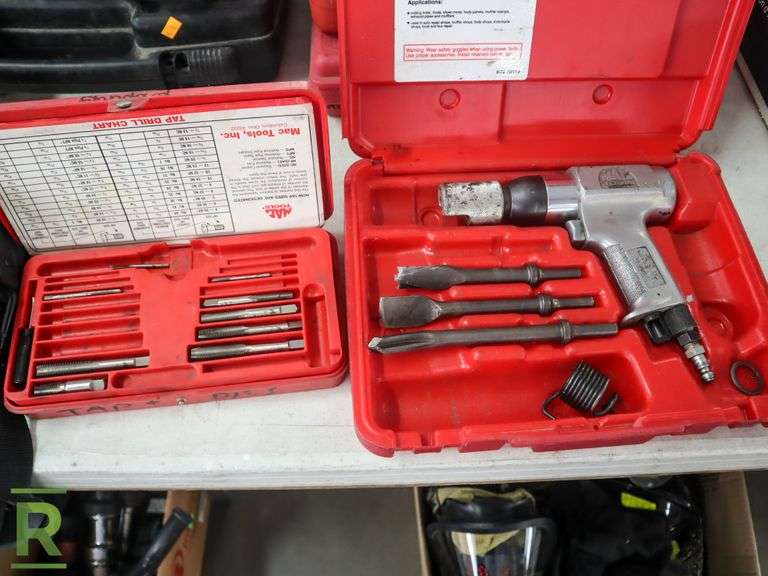 Mac Tools 3606TS Tap & Die Set (Incomplete) and AH600K Air Hammer ...