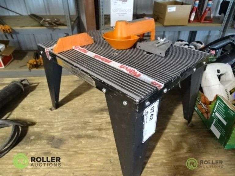 Craftsman Router Table - Roller Auctions