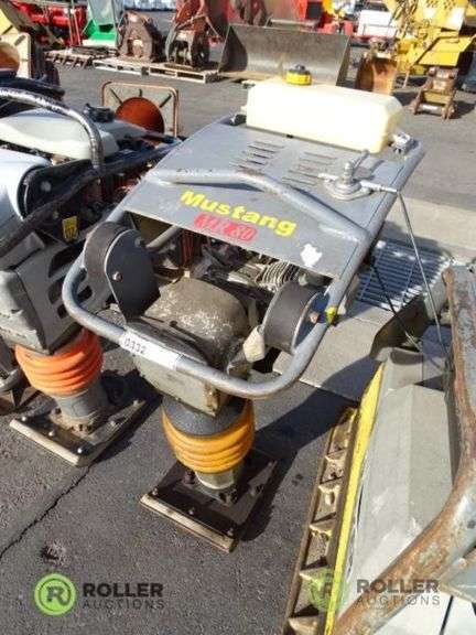 Mustang MR-80 Jumping Jack, Gas, Honda GX160 Engine - Roller Auctions