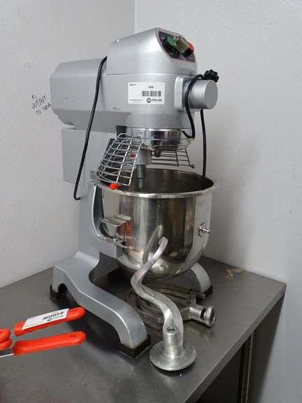 PrepPal PPM-20 20qt Heavy Duty Mixer With Bowl, Whisk, Hook and Paddle ...