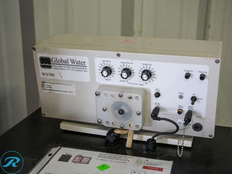 Global Water WS700R Refrigerated Waste Water Sampler (Does Not Cool ...