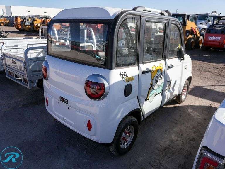 New 2024 Meco Electric Vehicle, 4-Door With Windows and Charger ...