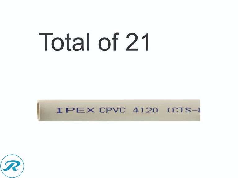 (21) New- IPEX 3/4-in x 10-ft CPVC Pipe - Roller Auctions