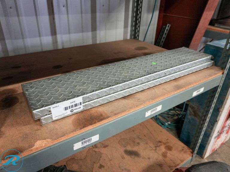 (2) Metal Ramps, 36' x 7.5" - Roller Auctions