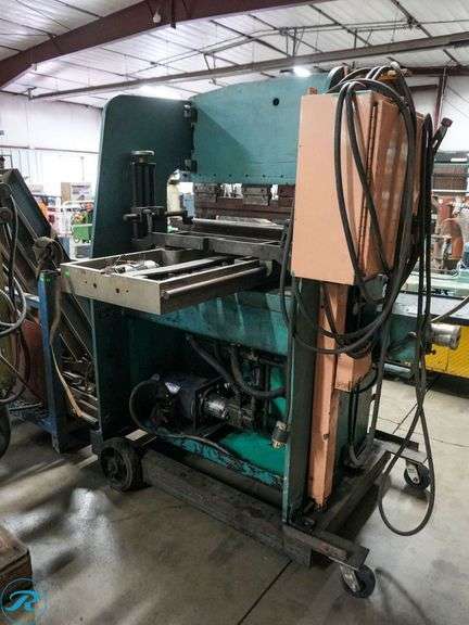 Promecam RG-25-12 25-Ton x 12' Hydraulic Press Brake, 3ph With Material ...