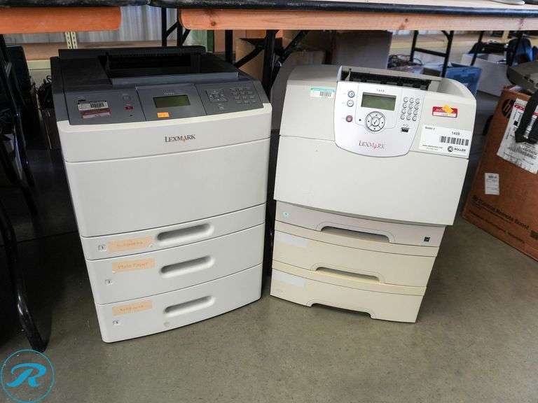 (2) Lexmark Printers: T640 and T650N - Roller Auctions