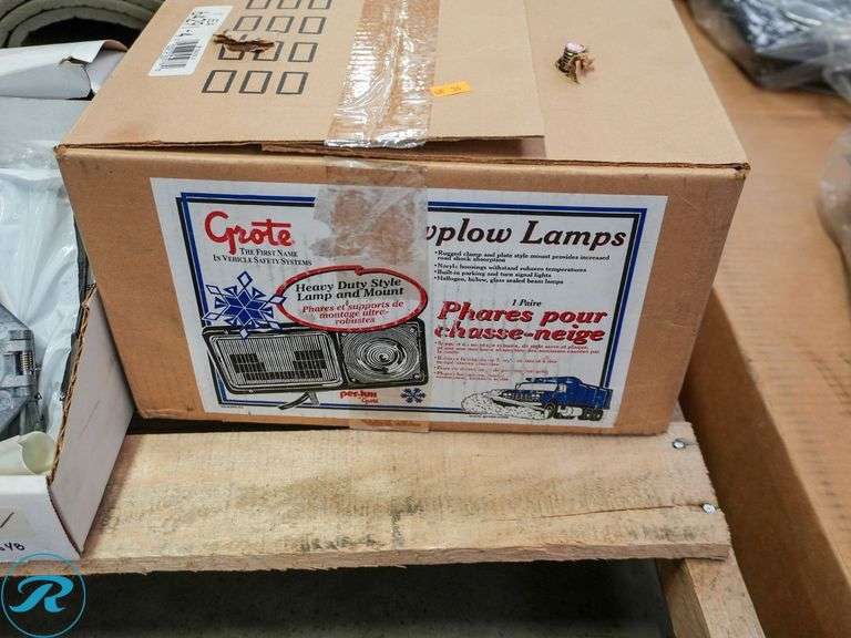 Pallet of Snow Plow Automotive Parts, Wren Kit 84520 Hidden Winch Skirt ...
