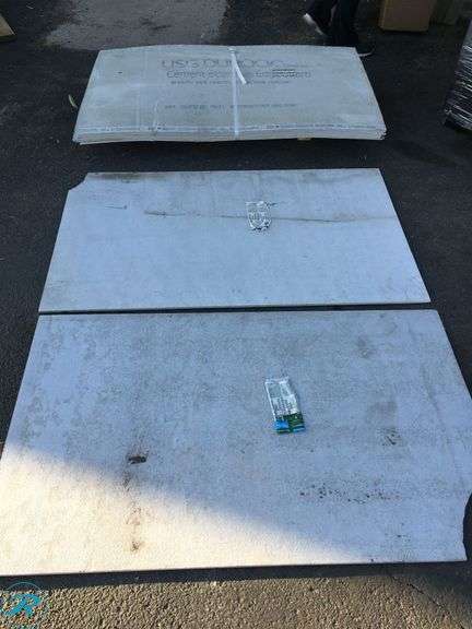 (8) DUROCK Brand 3-ft x 5-ft x 1/4-in Water Resistant Cement Backer ...