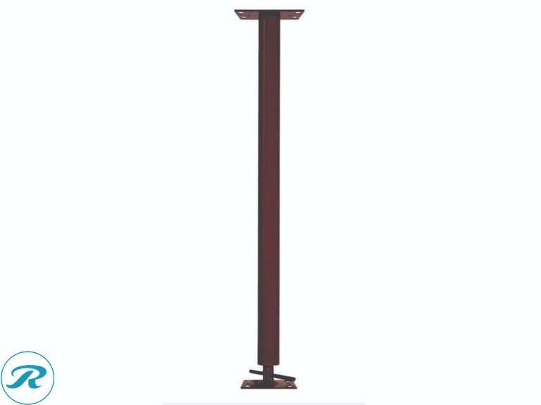 New- Akron Red Steel Adjustable Jack Post with Swivel Plate, 8-ft to 8 ...