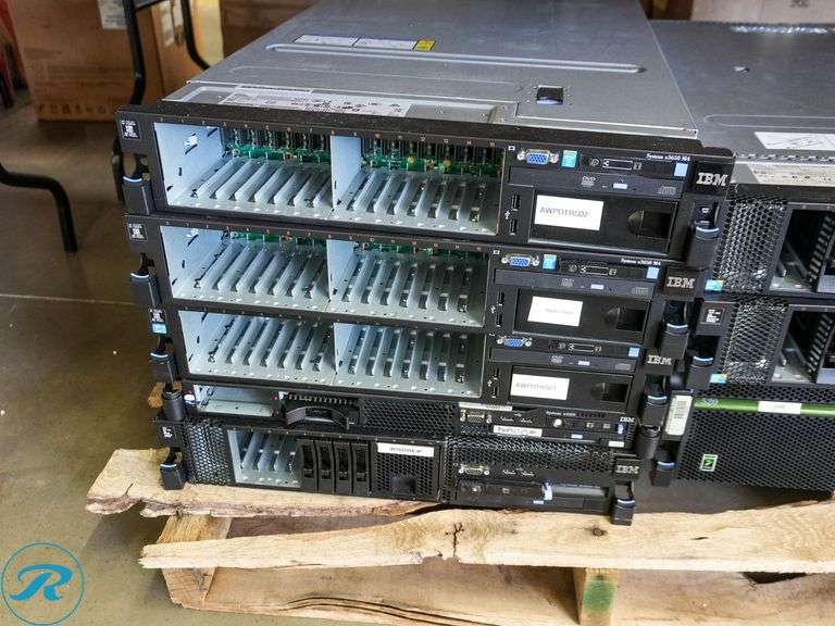 (8) IBM Server Racks - Roller Auctions