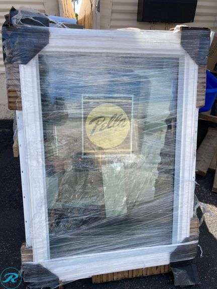 New- Pella Fixed Window 250 Series White Vinyl Measurements 18.5-in x ...