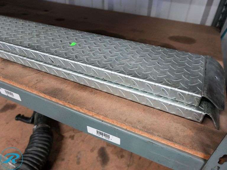 (2) Metal Ramps, 36' x 7.5" - Roller Auctions