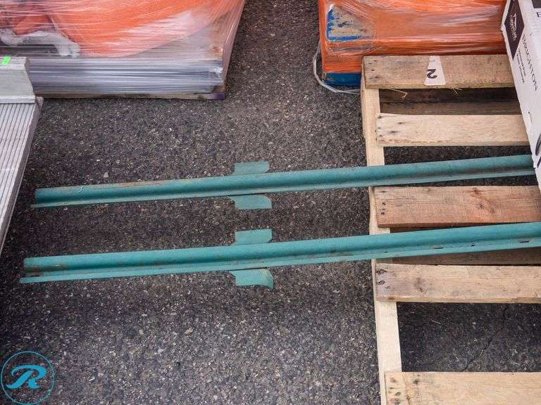 (2) Mailboxes On Post with Keys - Roller Auctions