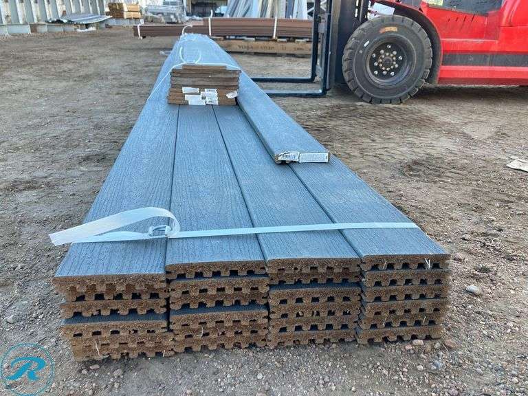 (24) Trex Enhance Basic 1" x 6" x 20ft (Clam Shell) Grooved Composite ...