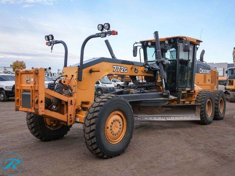 2014 John Deere 772G 6WD Motor Grader - Roller Auctions