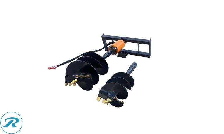 New Wolverine ADB-13-1218R Hydraulic Post Hole Digging Attachment to ...