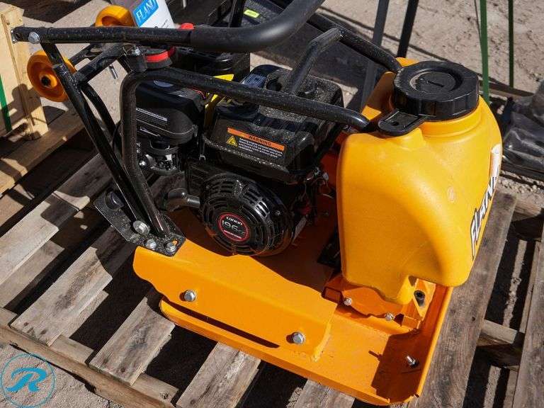 New Fland FL90 Gas Plate Compactor, 13.5Hp, 19" Width - Roller Auctions