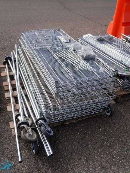 Pallet of Wire Racking - Roller Auctions