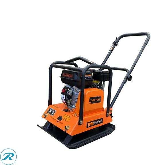 New TMG Industrial TMG-LHR-PC90H Heavy Duty Plate Compactor, Loncin 6 ...