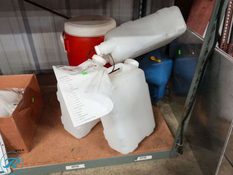 (3) Carboys and (2) Water Jugs - Roller Auctions