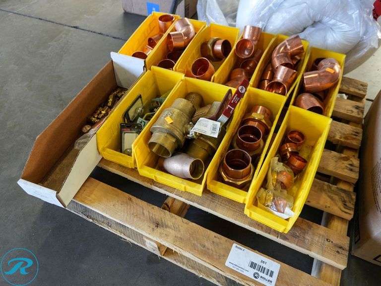 Pallet of Copper Fittings - Roller Auctions