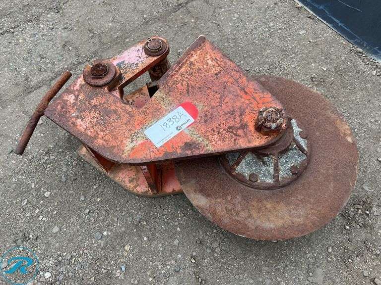 Asphalt Cutting Wheel Attachment - Roller Auctions