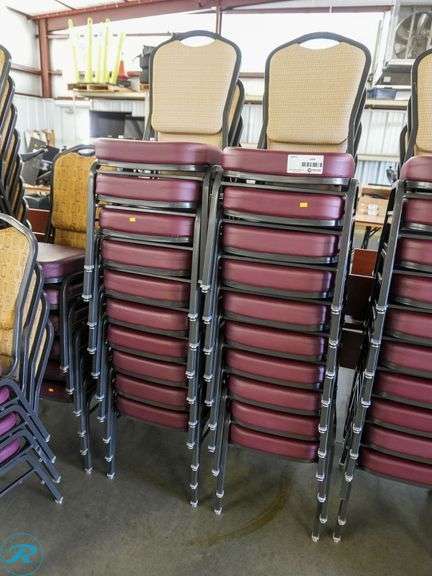 (20) Stacking Chairs - Roller Auctions