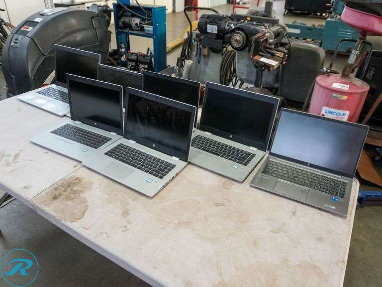 (7) HP Laptops - Roller Auctions