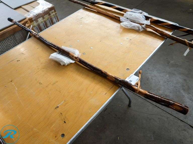 Forest Pilot Natural Hardwood Walking Stick - Roller Auctions