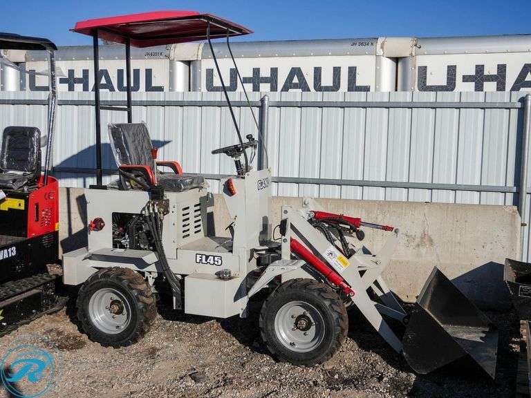 New 2024 Fland FL45 Mini Wheel Loader - Roller Auctions