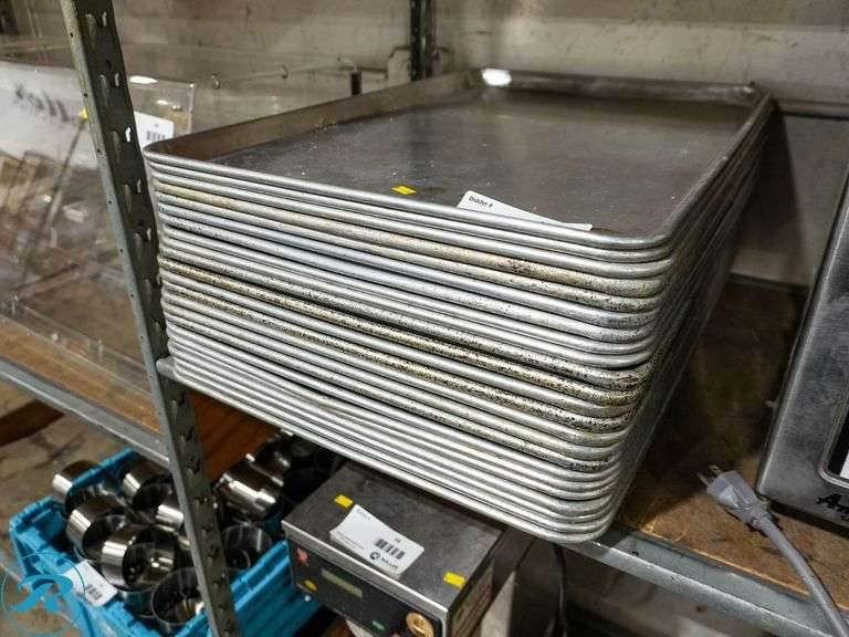 (23) Full Size Sheet Pans - Roller Auctions