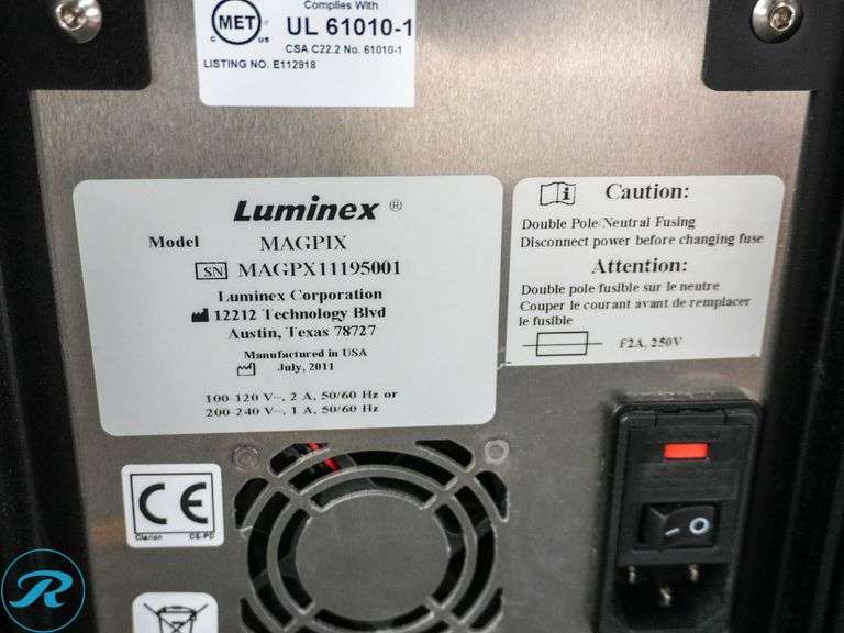 Luminex Xmap MagPix Multiplex Analyzer - Roller Auctions
