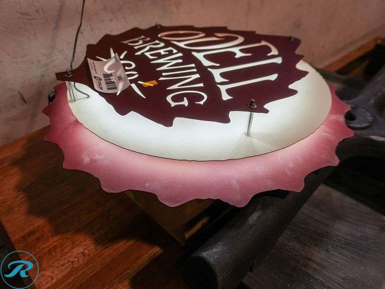 Odell Brewing Lighted Sign - Roller Auctions