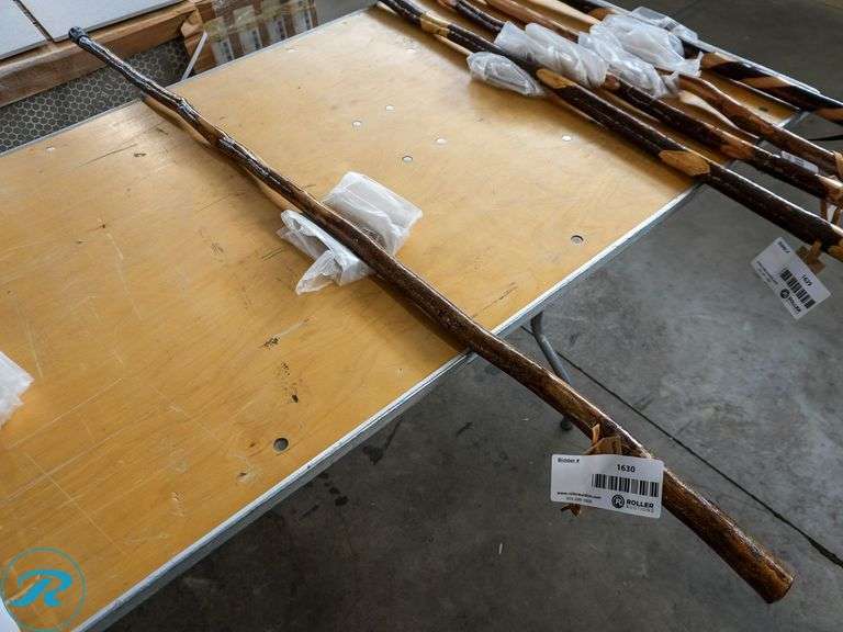 Forest Pilot Natural Hardwood Walking Stick - Roller Auctions