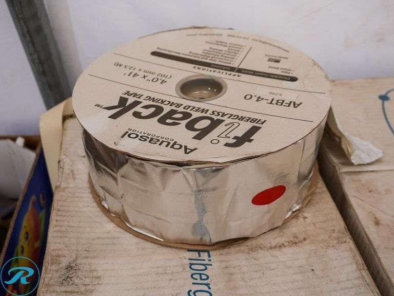 (2) Boxes of Fiback AFBT 4.0 Fiberglass Weld Backing Tap - Roller Auctions