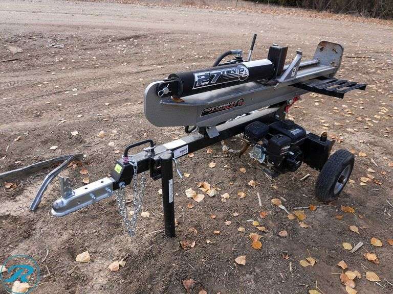 Performance Built YTL-007-292 27-Ton Towable Log Splitter - Roller Auctions