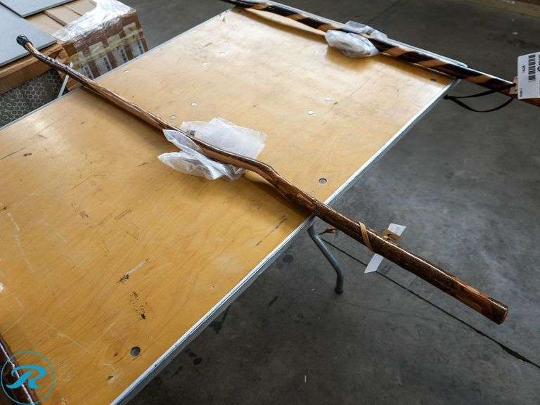 Forest Pilot Natural Hardwood Walking Stick - Roller Auctions