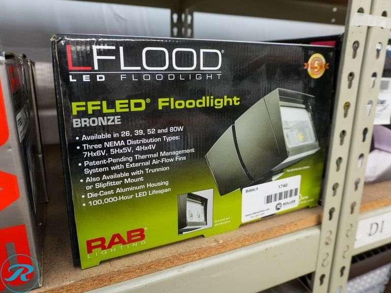 RAB FFLED Floodlight, Bronze - Roller Auctions