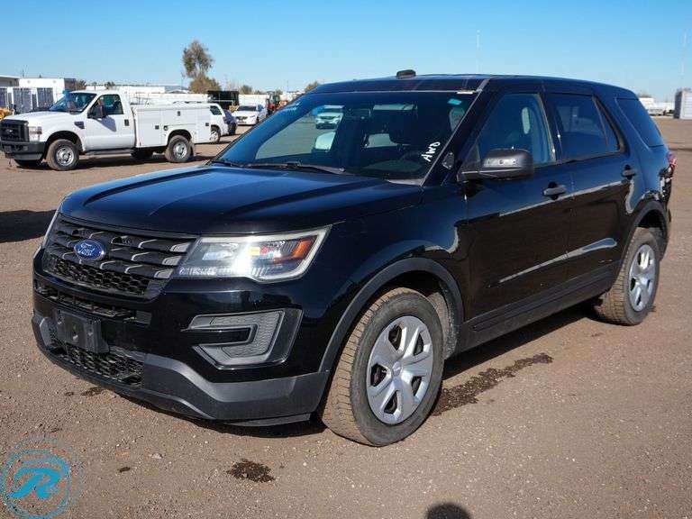 2016 Ford Explorer Police Interceptor AWD SUV - Roller Auctions