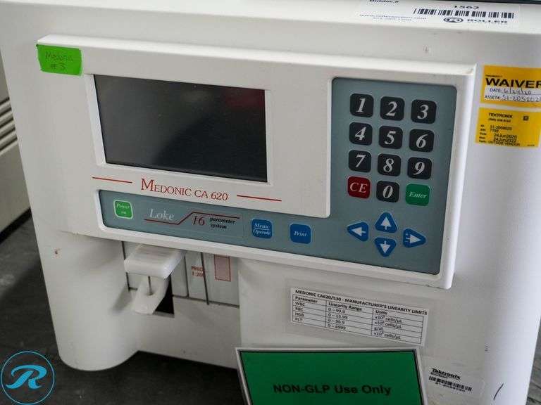 Boule Medical Medonic CA 620 Automated Hematology Analyzer - Roller ...