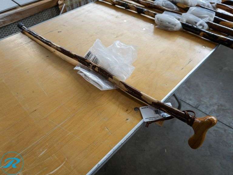 Forest Pilot Natural Hardwood Walking Cane - Roller Auctions