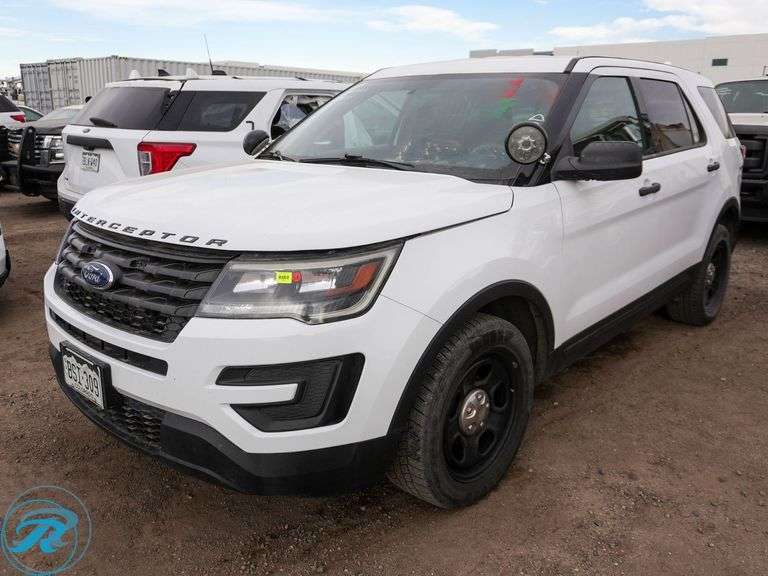 2019 Ford Explorer Police Interceptor AWD SUV - Roller Auctions