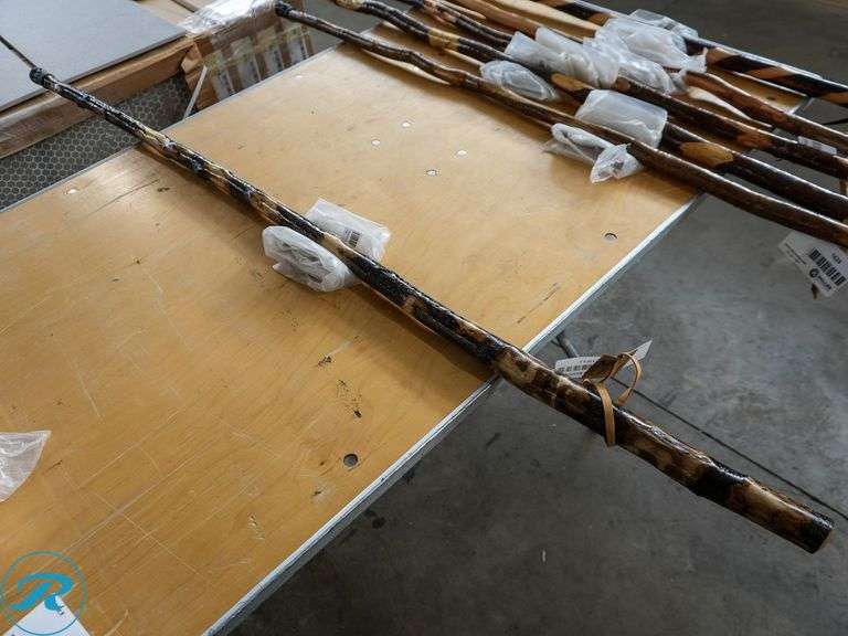 Forest Pilot Natural Hardwood Walking Stick - Roller Auctions