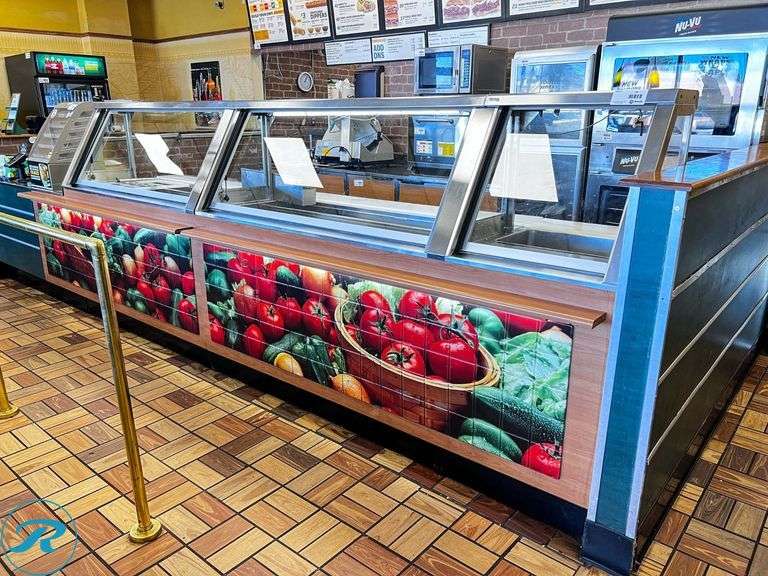 Duke Refrigerated Sandwich Prep Line With (2) Refrigerated Wells, Lower ...